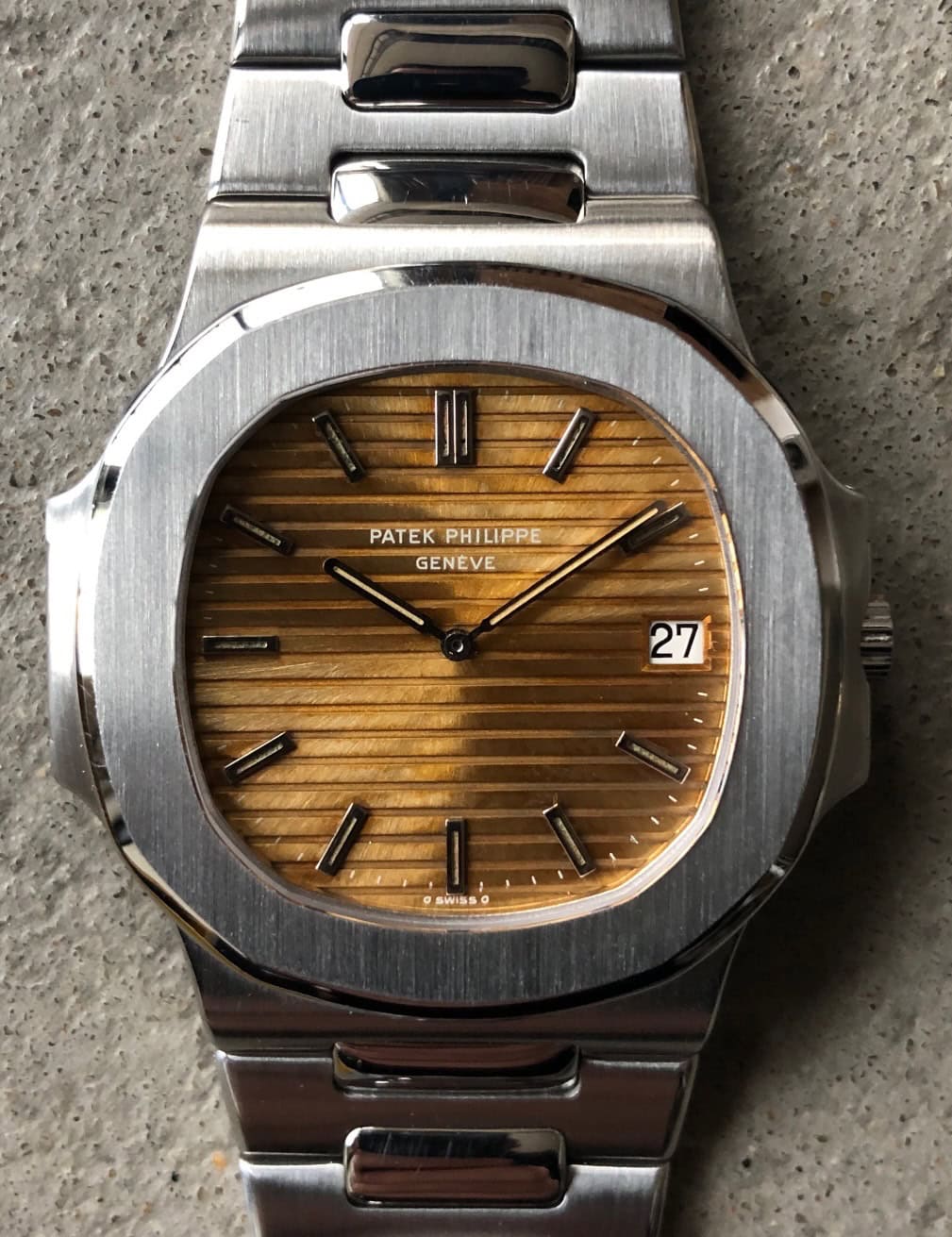 timeXchange PATEK PHILIPPE Nautilus TROPICAL FIRST GENERATION ref.3700 ...